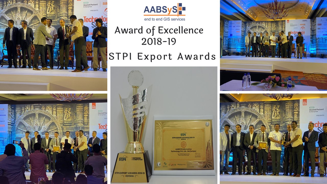AABSyS IT Wins STPI Export Award for Excellence | GIS & CAD Services
