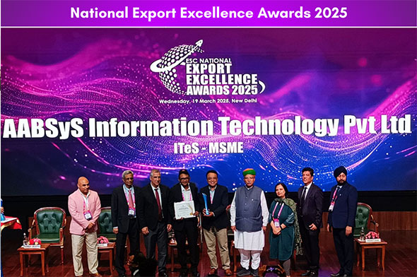 AABSyS IT wins the ESC National Export Excellence Awards 2025 - AABSyS